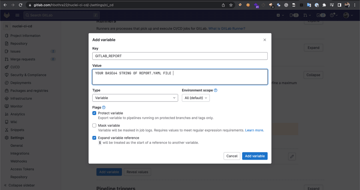 Implementing Nuclei into your GitLab CI/CD Pipeline for Scanning Live ...