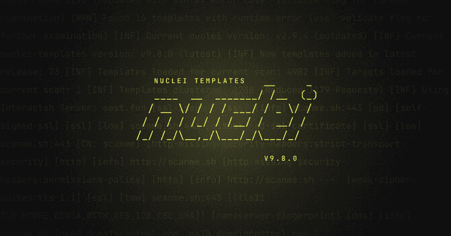 Nuclei Templates v9.8.0: A Leap Forward in Network Security Scanning ...