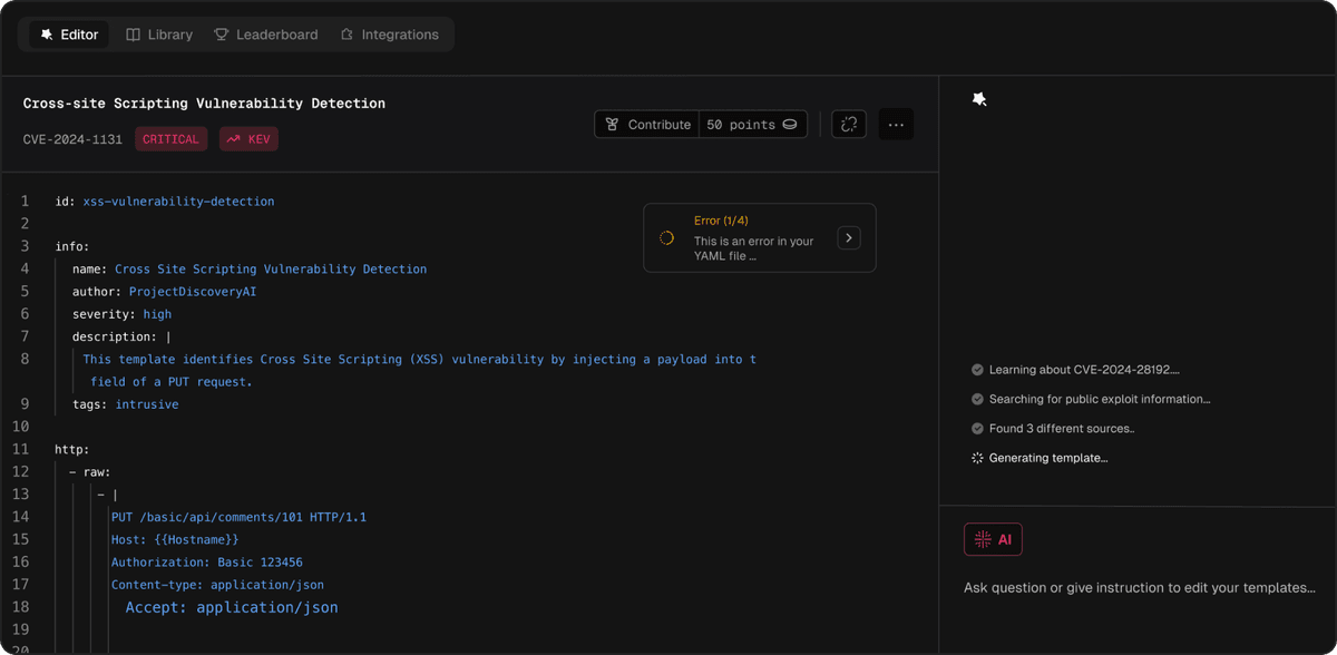 Reinventing custom detections and vulnerability management — ProjectDiscovery Blog